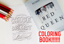 A Red Queen Coloring Book is Officially Happening