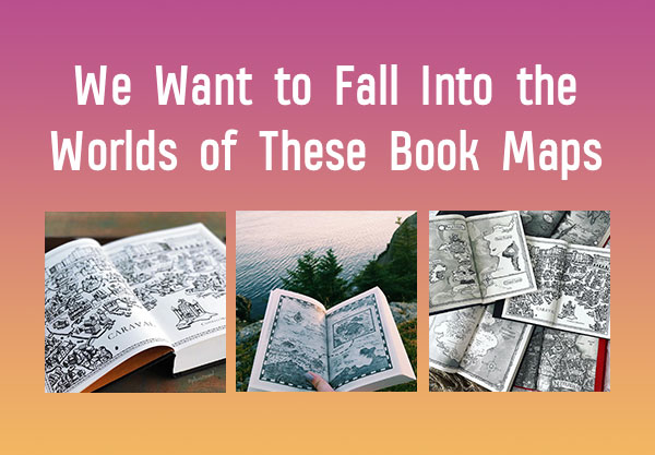 We Want to Fall Into These Gorgeous Map Monday Bookstagrams