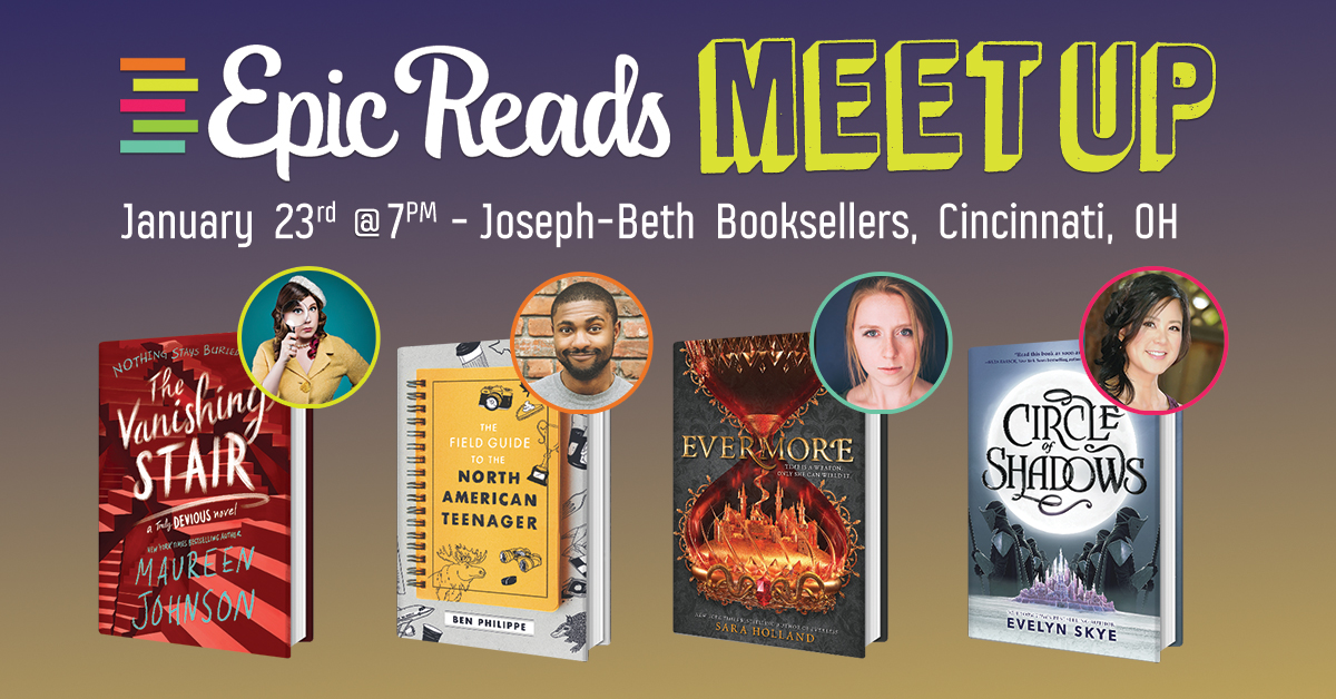 Here Are All the Dates for the Winter 2019 Epic Reads Meetup Tour!