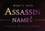 Use This 'The Tiger at Midnight' Inspired Assassin Name Generator!