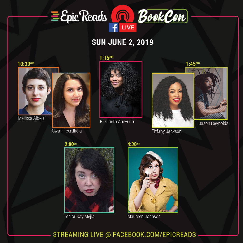 Epic Reads at BookCon '19! Here's Everything You Need to Know
