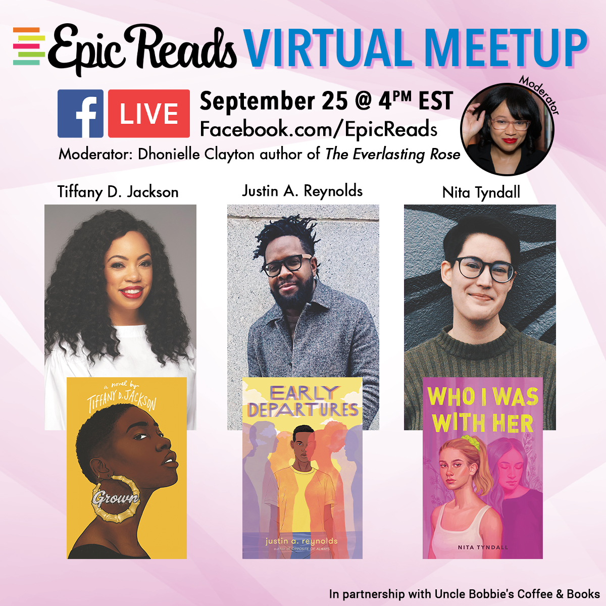 You Can't Miss the Virtual Epic Reads Meetups of Fall 2020