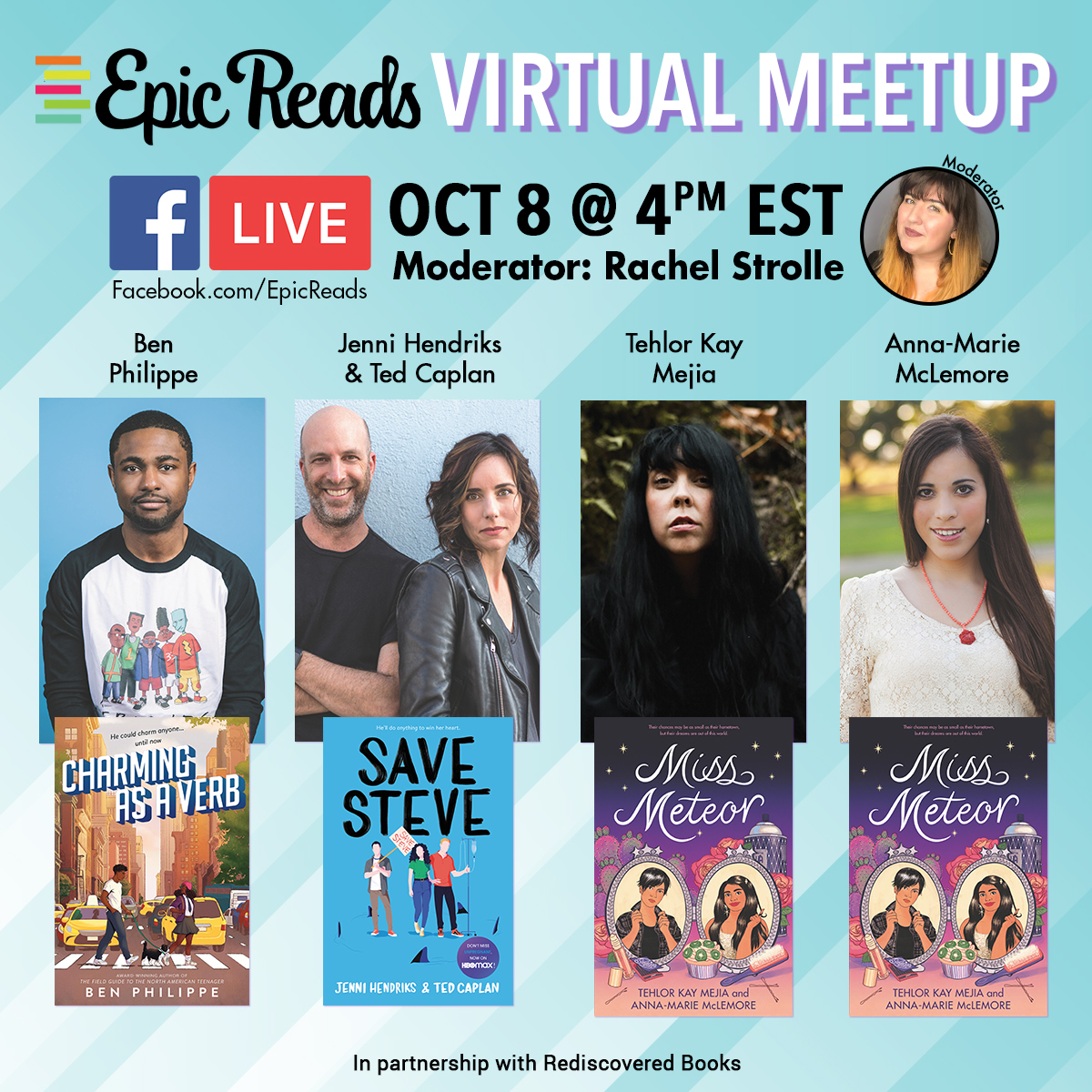 You Can't Miss the Virtual Epic Reads Meetups of Fall 2020
