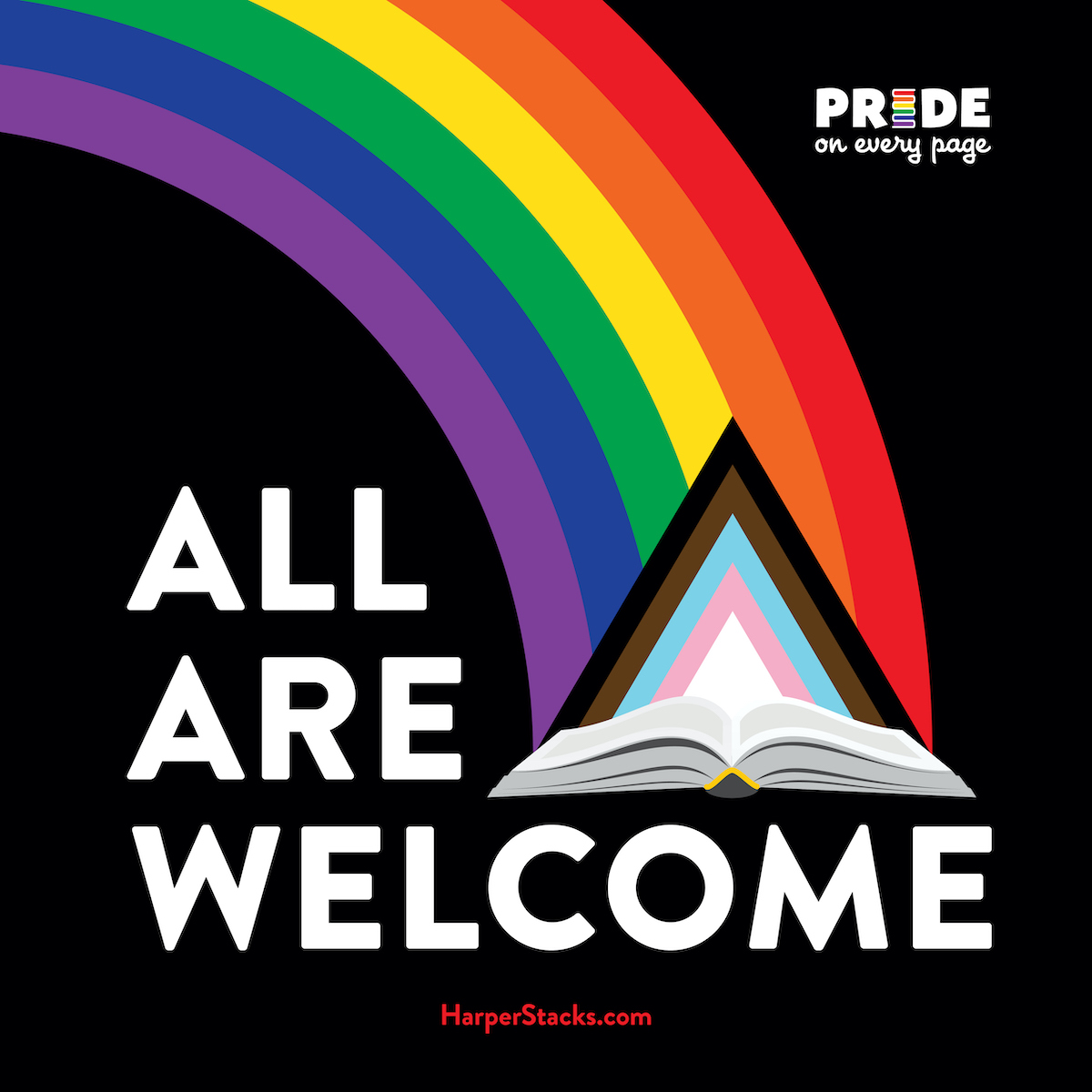 Pride on Every Page – HarperCollins